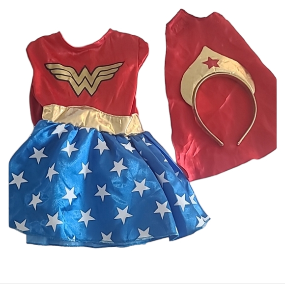 DC Comics | Costumes | Haloween Wonder Woman Kids Costume Size 224 ...